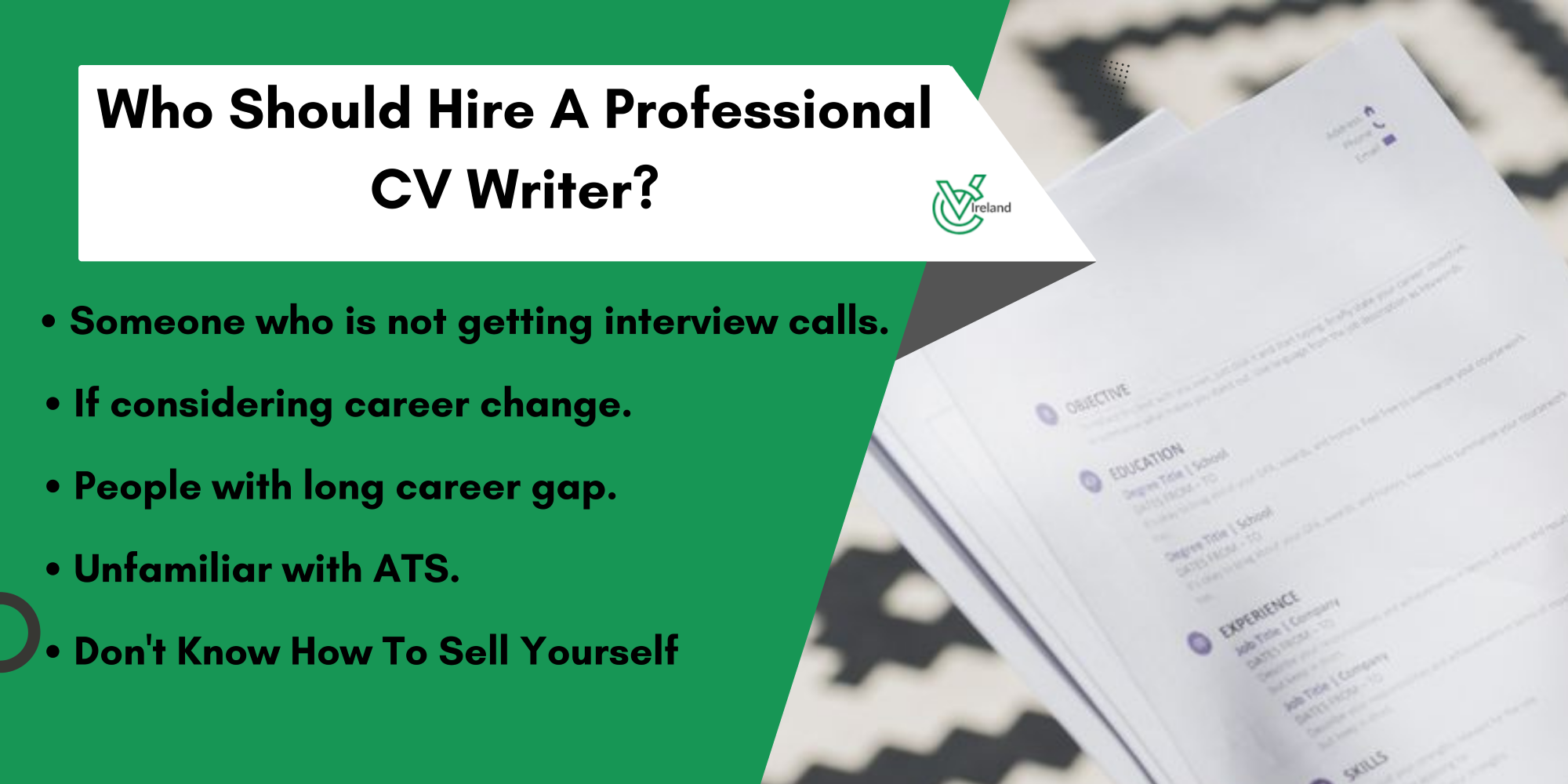 Who Should Hire A Professional CV Writer?